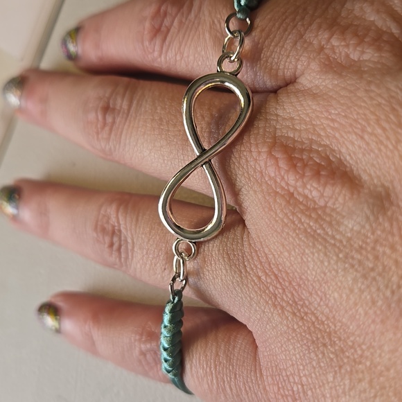 Hand Crafted | Jewelry | Infinity Symbol Adjustable Cord Bracelet A93 | Poshmark